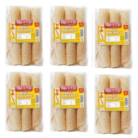 Kit 6 Biscoitos Biju Crocante Biju & Cia - Biju & Cia - Biscoito ...