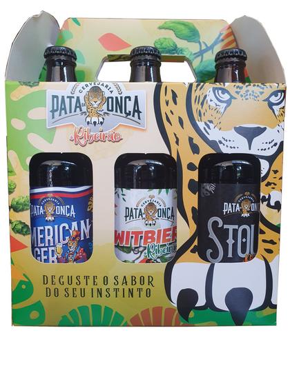 Kit 6 Cervejas Pata da Onça (Radler, A.L., Pilsen, Witbier, Stout, A ...
