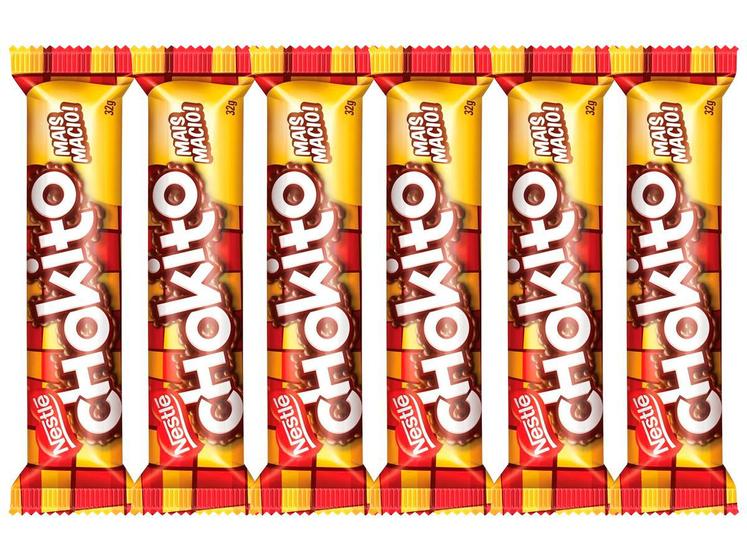 Kit 6 Chocolate Chokito Nestle 32g - Nestlé - Chocolate / Barra de ...