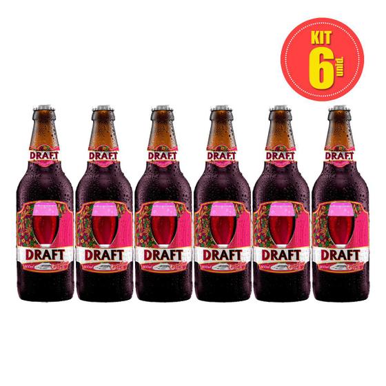 Kit 6 Chopp de Vinho Draft 600ml - Bebidas - Magazine Luiza