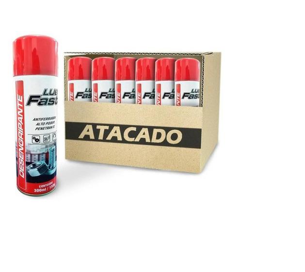 Kit 6 Desingripante penetril Lubrificante Spray 300ml Lub Fast ...