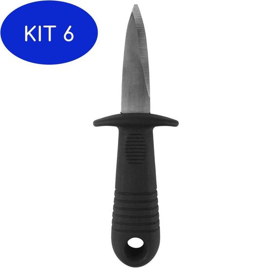 Kit 6 Faca Para Ostra Aco Inox 14,7X1,5Cm Clink Ck3481 - Faca para ...