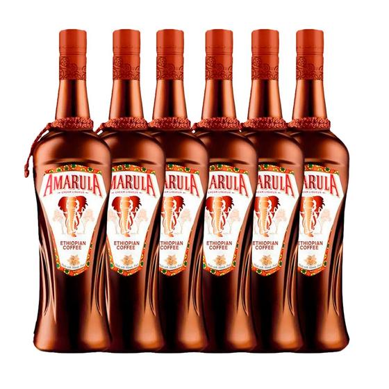 Kit 6 Garrafas Licor Amarula Ethiopian Coffee 750ml - Licor - Magazine ...