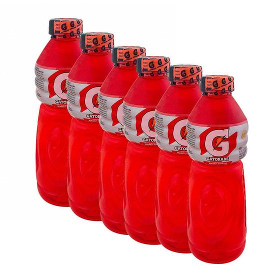 Kit 6 Gatorade Morango e Maracujá 500ml - Isotônico e Hidrotônico ...