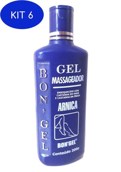 Kit 6 Gel de Arnica Doutorzão Extra Forte Dores Musculares 200g - Bon ...