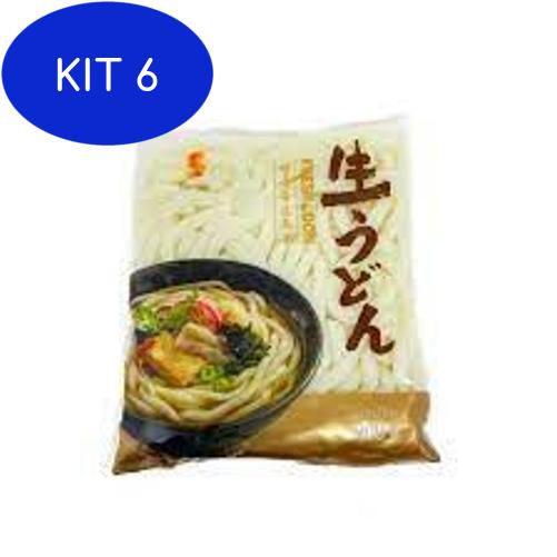 Kit 6 Macarrão Pré-Cozido Udon Fresh Sem Tempero 200G Samlip - Macarrão ...