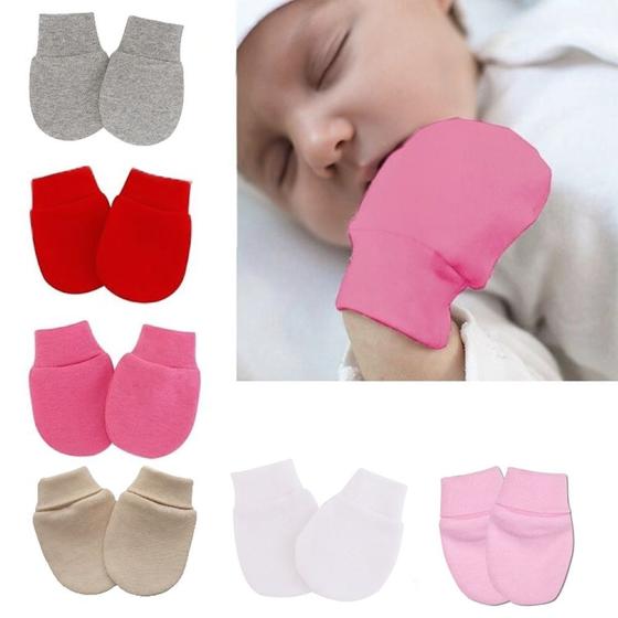 Kit 6 pares de luva para bebê - Nika baby - Macacão e Macaquinho para ...