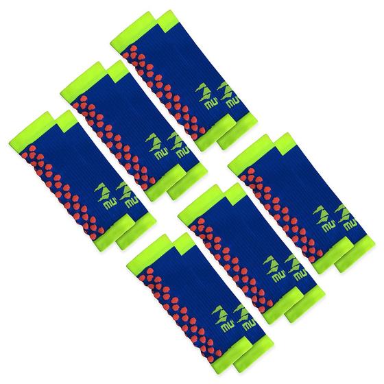 Kit 6 Pares Manguito Curto Voleibol Elite Muvin para Compressão e ...