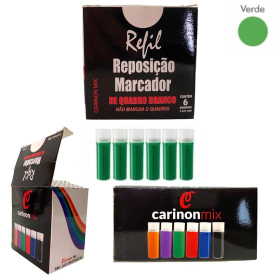 Kit 6 Refil Para Marcador Pincel Quadro Branco V-board Master Pilot ...