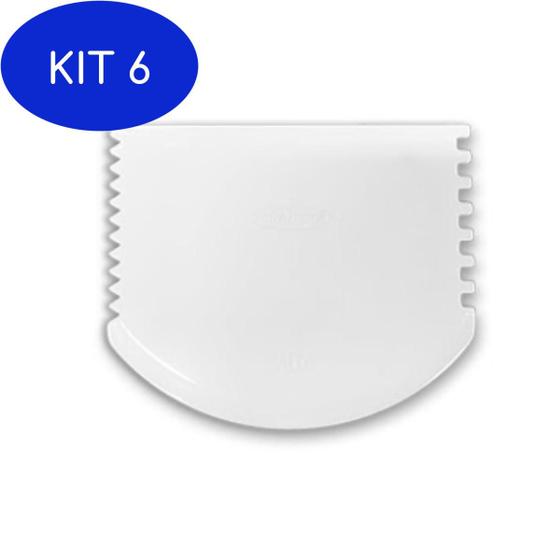 Kit 6 Régua Meia Lua Para Confeitaria Decoração De Bolos - Injetemp ...