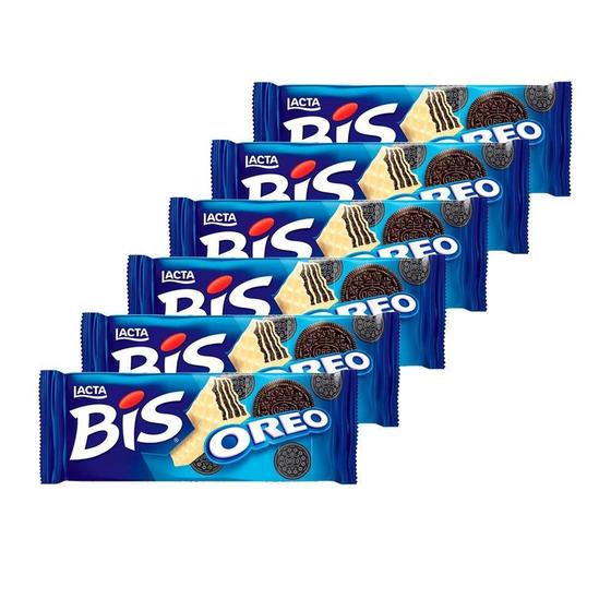 Kit 6 und.Chocolate Bis Oreo 100,8g - Bis - Magazine Luiza