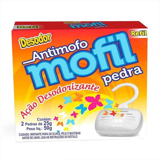 Kit 6 Und Mofil Desodor Pedra Antimofo 2 Und 50g - Antimofo - Magazine ...