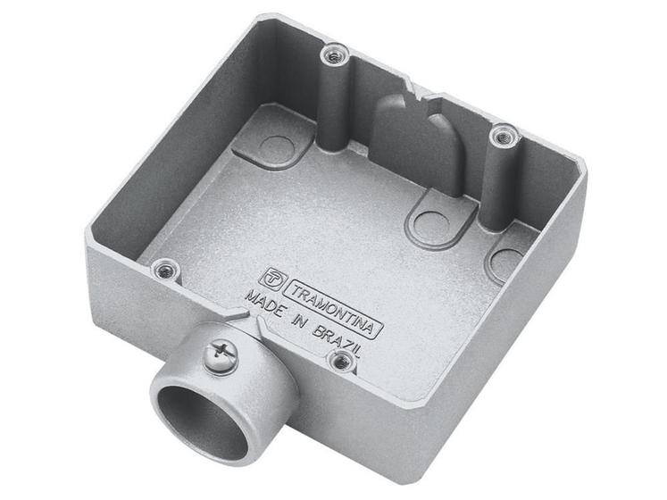 Kit 6 uni condulete duplo em aluminio tipo ed de 3 4 com rosca com ...