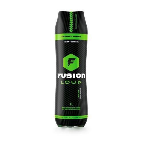 Kit 6 Unidades Energético Fusion Energy Drink Garrafa - 1L - Bebida ...