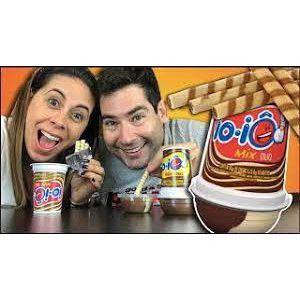 kIT - 6 Unidades Ioiô Mix Duo Chocolate Branco +Avelã 63.6g - Hersheys - Tubinho de Wafer ...