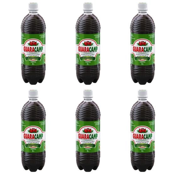 Kit 6 Unidades Xarope De Guaraná Guaracamp 1L - Xarope para Bebida ...