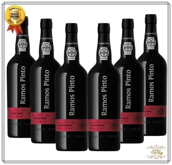 Kit 6 Vinhos Português do Porto Ramos Pinto,Ruby. - Ramos Pinto - Vinho - Magazine Luiza