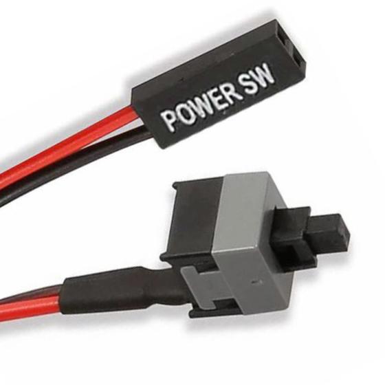 Kit 6x Cabo Botão Power SW Reset On Off Interruptor Para Ligar Gabinete ... Kit 6x Cabo Botão Power SW Reset On Off Interruptor Para Ligar Gabinete ...