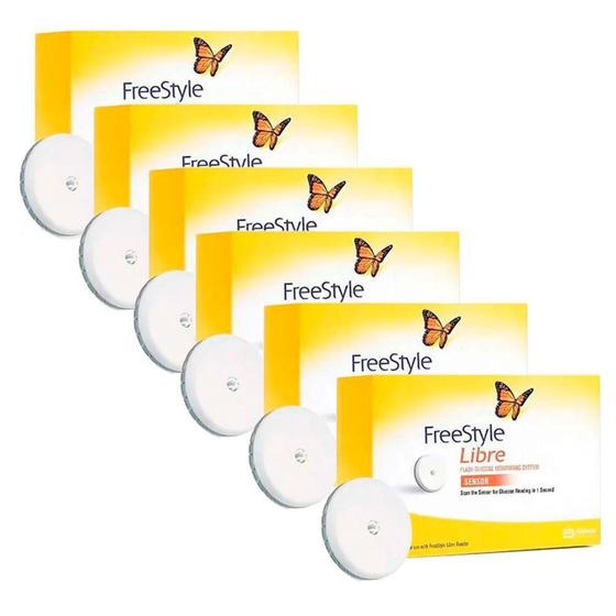 Kit 6X FreeStyle Libre Sensor - Filmes de Ação e Aventura - Magazine Luiza