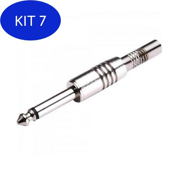 Kit 7 Plug P10 Mono Ninja Santo Angelo - Plugs e Adaptadores - Magazine ...