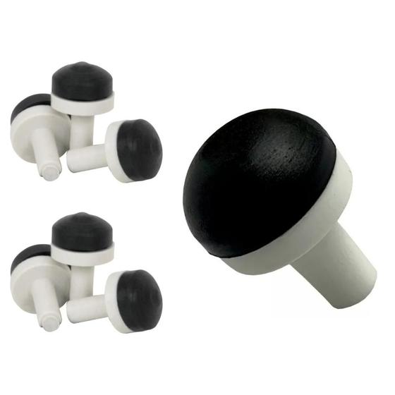 Kit 7 Vedante Torneira Registro 1/2 Carrapeta PVC Borracha Para Reparo ...