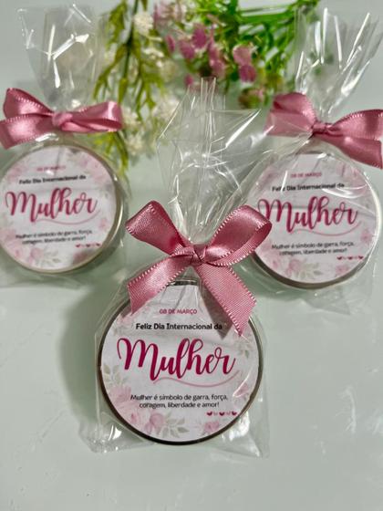 Kit 8 Mini Velas Aromáticas Dia da Mulher Lembrancinha 25g - Likare ...
