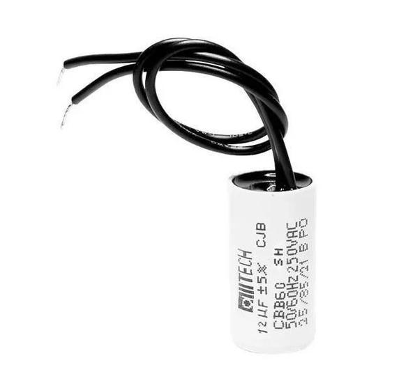 Kit 8 Peças Capacitor 12 Uf X 250Vca Motores 220V De Portão - Allsemi ...