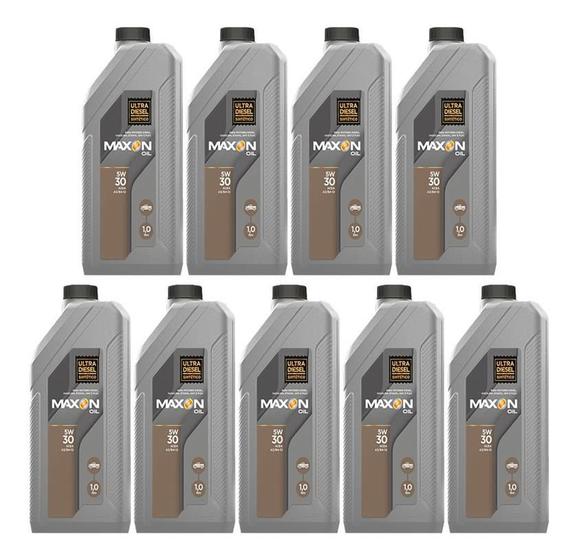 Kit 9 Maxon Oil Ultra Diesel 5w30 Api Sl Sintético - Lubrificantes ...