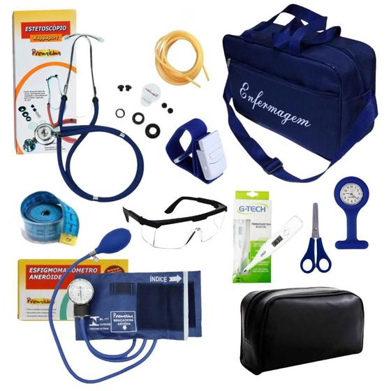 Kit Academico da Enfermagem Completo Premium - Kit Enfermagem ...