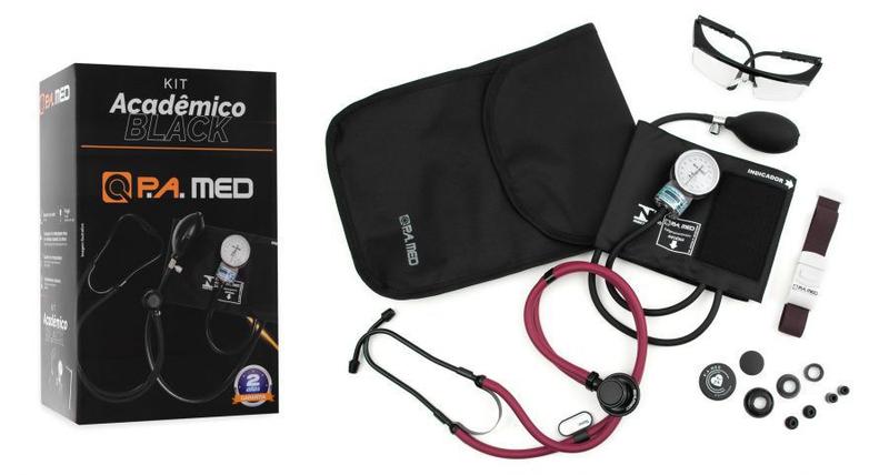 Kit Acadêmico PAMED Completo - 2 anos de Garantia - P.A.MED - Kit ...