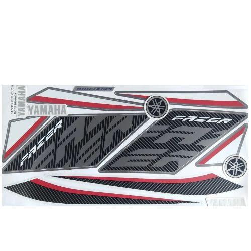 Kit Adesivos Faixas Fazer 150 Branca 2017 2018 Jogo Adesivo - JOTAESSE ...