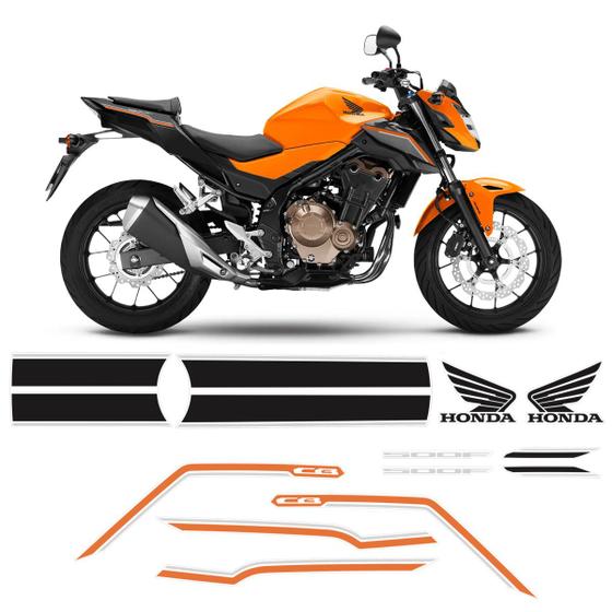 Kit Adesivos Moto Honda CB 500F 2018 Modelo Original - SPORTINOX ...