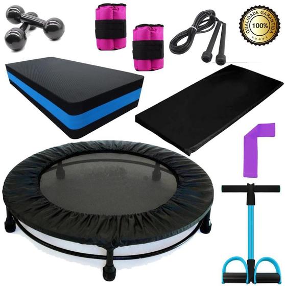 Kit Aeróbico Para Treino De Ginástica Com Mini Jump - Infinity ...