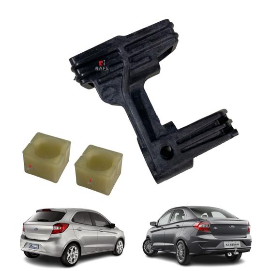 Kit Alavanca Seletora Marcha + Bucha Guia Ford Ka 2019 2020 2021 ...