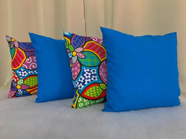Kit ALmofadas Cheias Decorativas Estampadas Modernas 50x50 - af ...