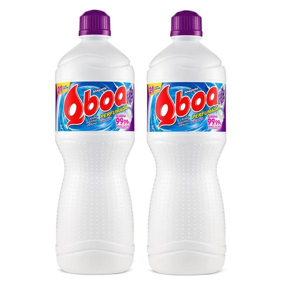 Kit Alvejante Qboa Lavanda 1L - 2 unidades - Alvejante - Magazine Luiza