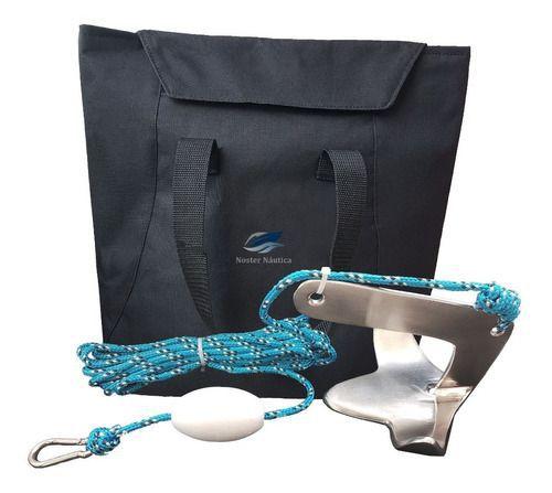 Kit Âncora Modelo Bruce 2,5kg Inox P/ Jet, Caiaque - Noster - Âncora ...