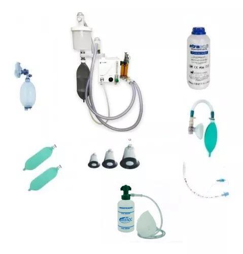 Kit Anestesia Inalatória Veterinária Aparelho Bancada Dl700 - Delta ...