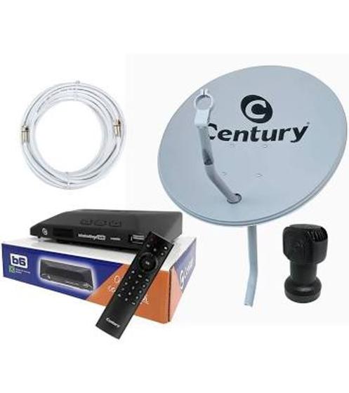 Kit antena parabolica digital century hd a nova de 60 cm - Antena ...
