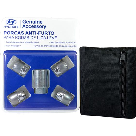 Kit Antifurto Para Rodas De Liga Leve Original Hyundai Tucson, I30 ...