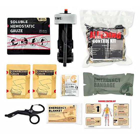 Kit Aph Tático Rhino Controle de Hemorragia e Trauma - Maleta de ...