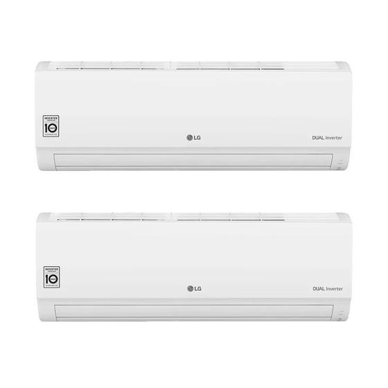 Kit Ar-condicionado Split Hi-Wall LG Dual Inverter Compact 12.000 Btu/h ...