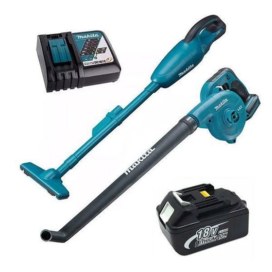 Kit Aspirador Sem Fio DCL180Z 18V + Soprador a Bateria Recarregavel DUB183Z - Makita. - Bomba de ...