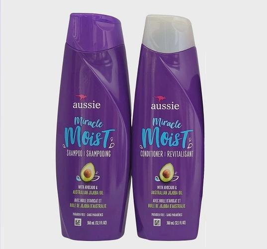 Kit Aussie Miracle Moist Abacate 360ml (Shampoo + Condicionador) - Kit ...
