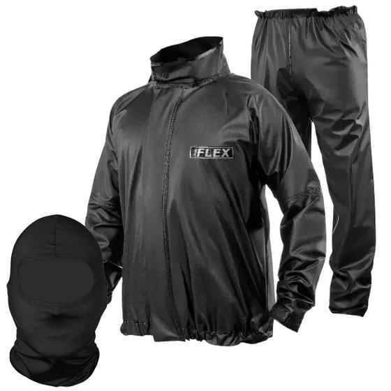 Kit balaclava com capa de chuva PVC Flex Gola Plus Size Delta Capas 3G ...