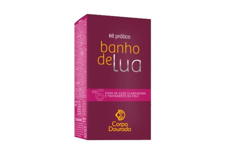 Kit Banho De Lua Pratico - Corpo Dourado - Kit de Banho - Magazine Luiza