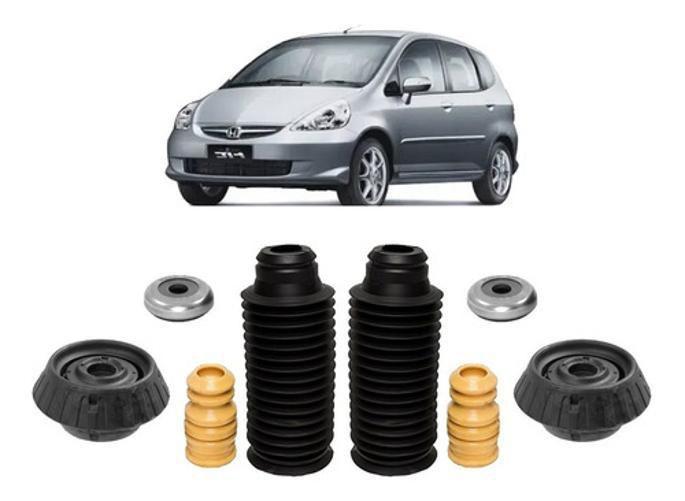 Kit Batente Suspensão Dianteira Honda Fit 2006 2007 2008 - Qualykits ...