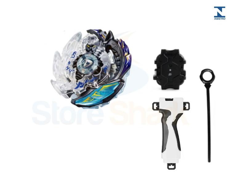 Kit Beyblade Burst Grip Lançador Extreme Gyro Top - Str Store - Pião de ...