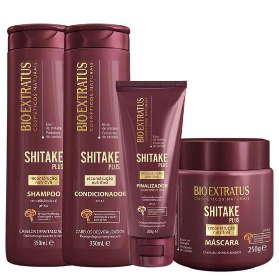 Kit Bio Extratus Shitake Plus Shampoo/Condicionador - Bioextratus ...