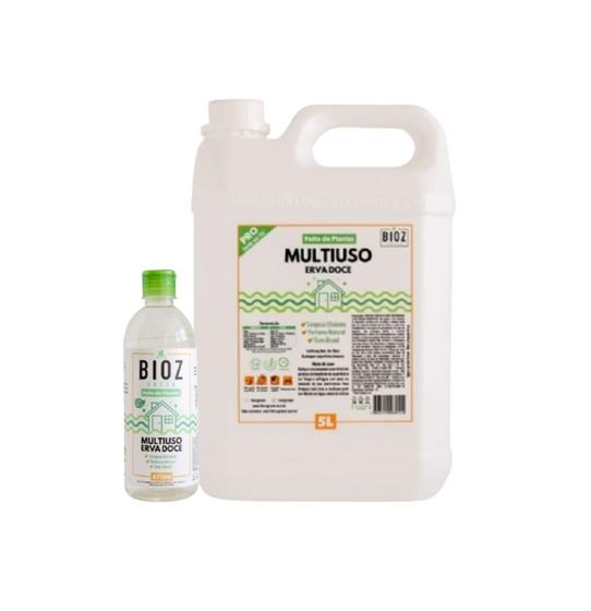 Kit Bioz Green 2 Itens Limpador Multiuso Natural 470ml + Refil 5 Litros ...